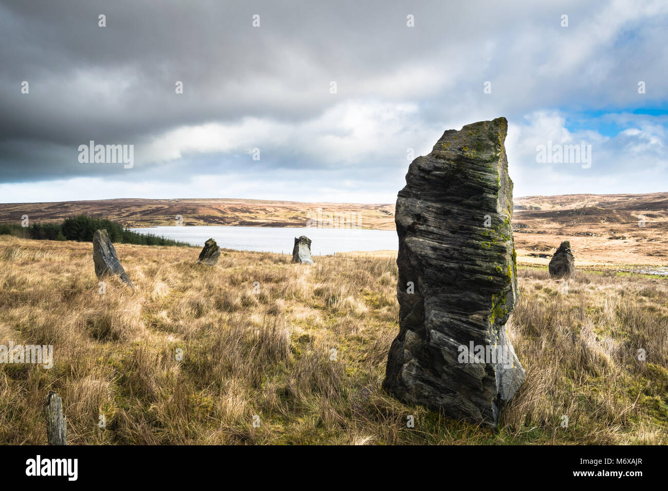 Ireland standing stones hi-res stock photography and images - Alamy