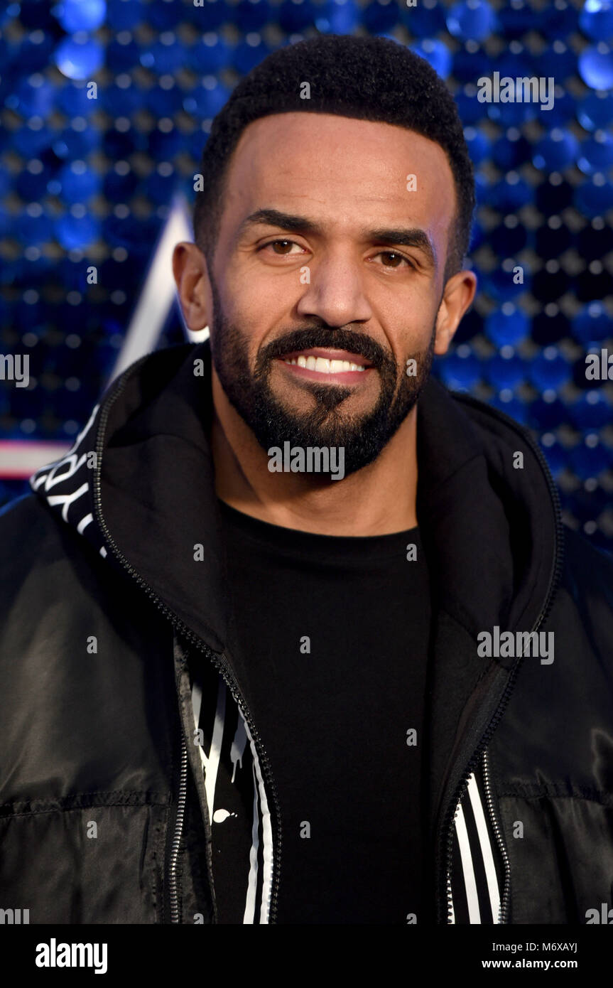 Photo Must Be Credited ©Alpha Press 079965 01/03/2018 Craig David The ...
