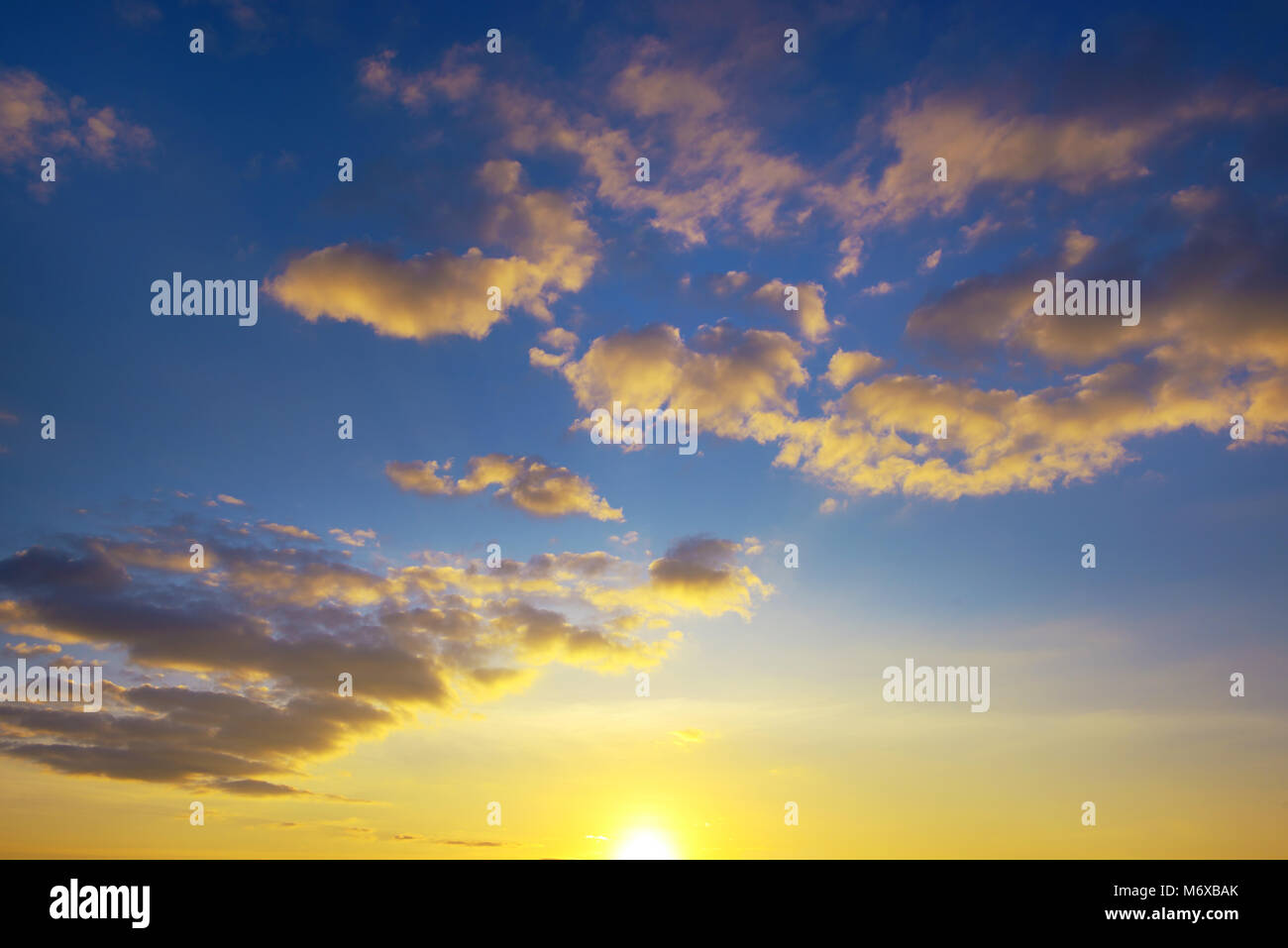 Beautiful bright sunset in hi-res stock photography and images - Alamy