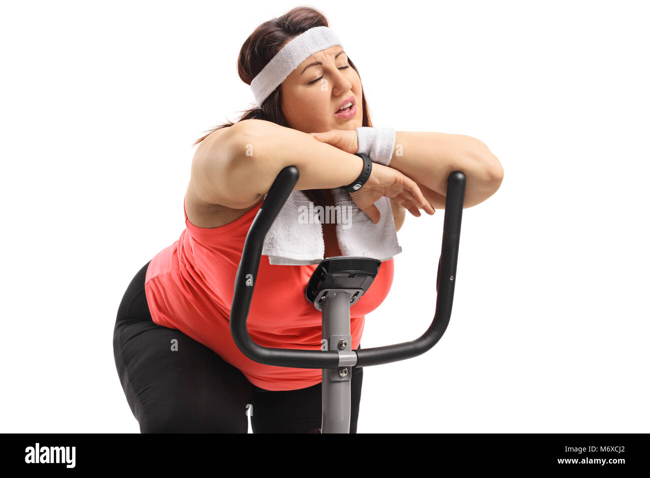 Exhausted exhaustion tired tiring hi-res stock photography and images ...