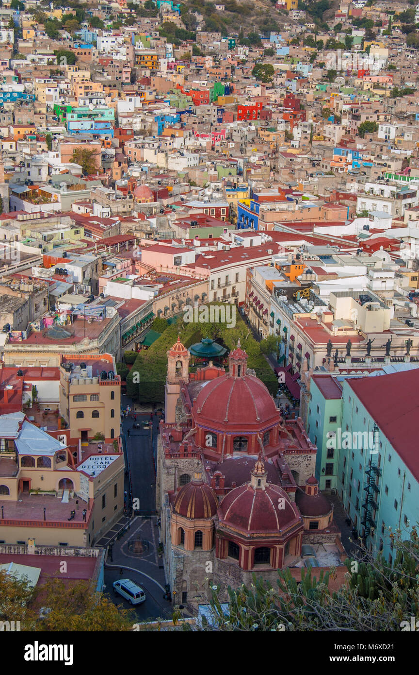 The Architecture of Guanajuato, Mexico Stock Photo - Alamy