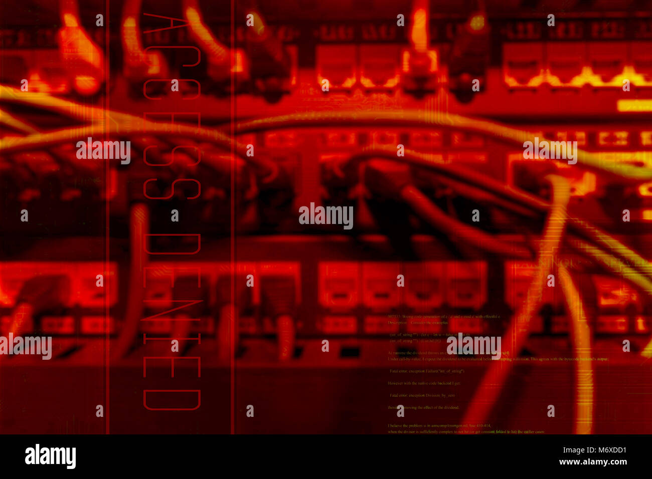 Access denied on a computer system Stock Photo - Alamy