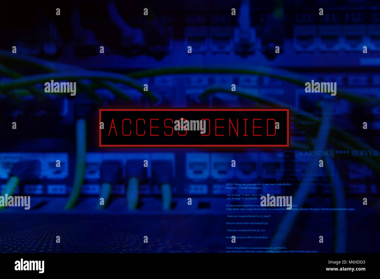 Access denied on a computer system Stock Photo - Alamy