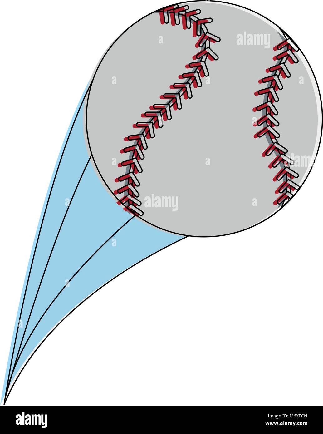 Baseball ball isolated Stock Vector Image & Art - Alamy