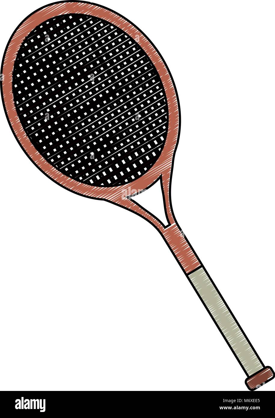 Tennis racket isolated Stock Vector Image & Art - Alamy