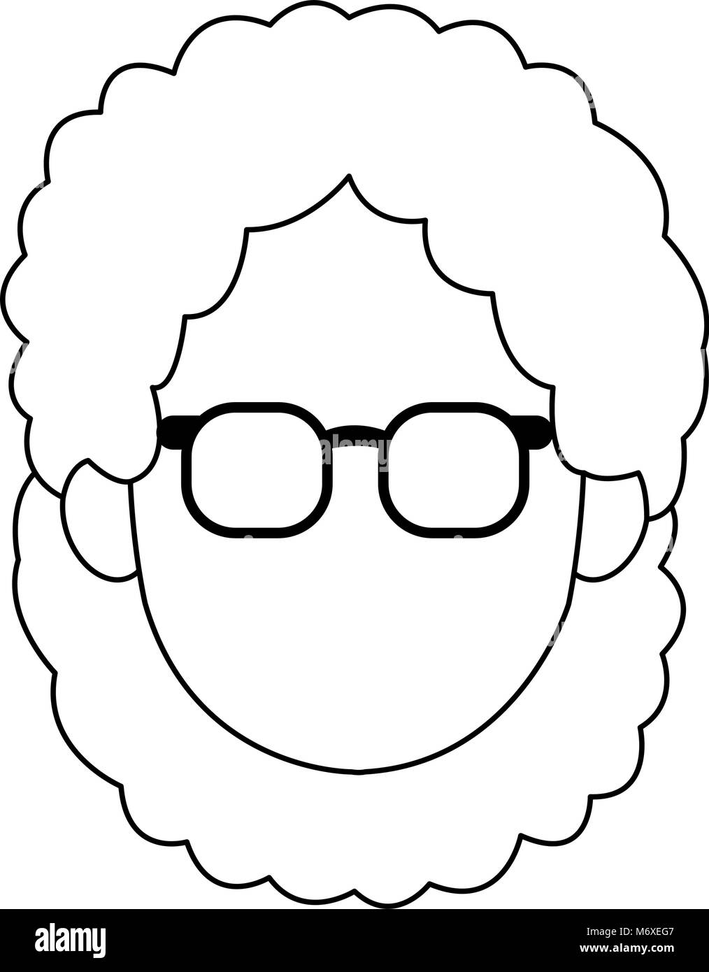 Faceless woman with glasses Stock Vector Image & Art - Alamy