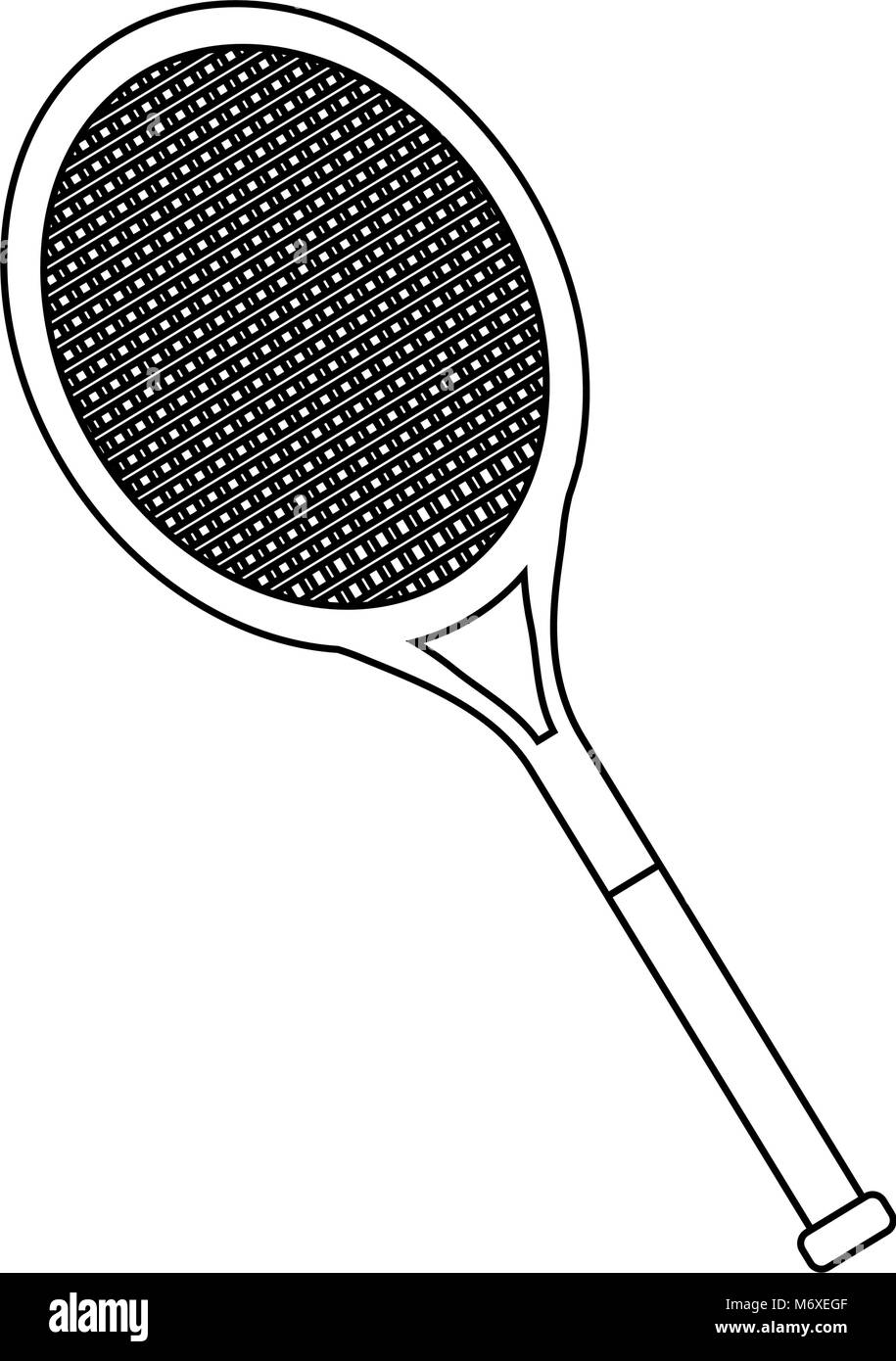 Tennis racket isolated Stock Vector Image & Art - Alamy