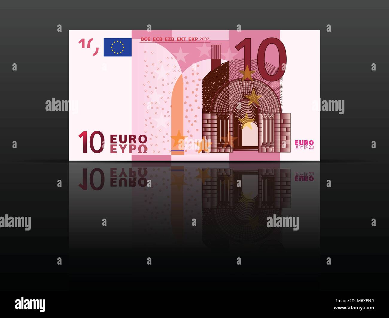 10 euro note Stock Vector Images - Alamy