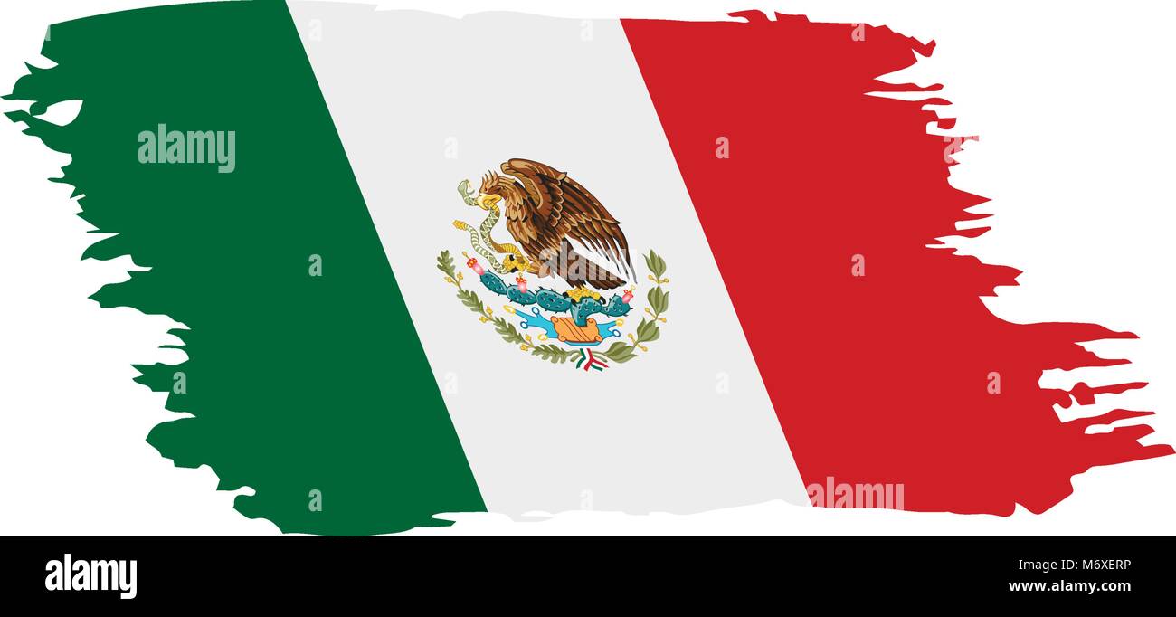 Mexican flag, vector illustration Stock Vector Image & Art - Alamy
