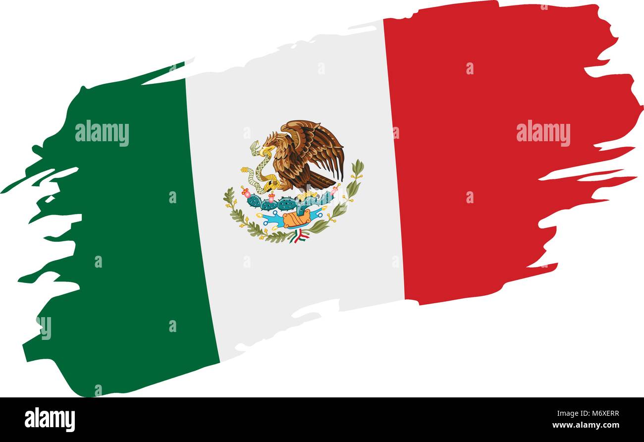 Mexican flag, vector illustration Stock Vector Image & Art - Alamy