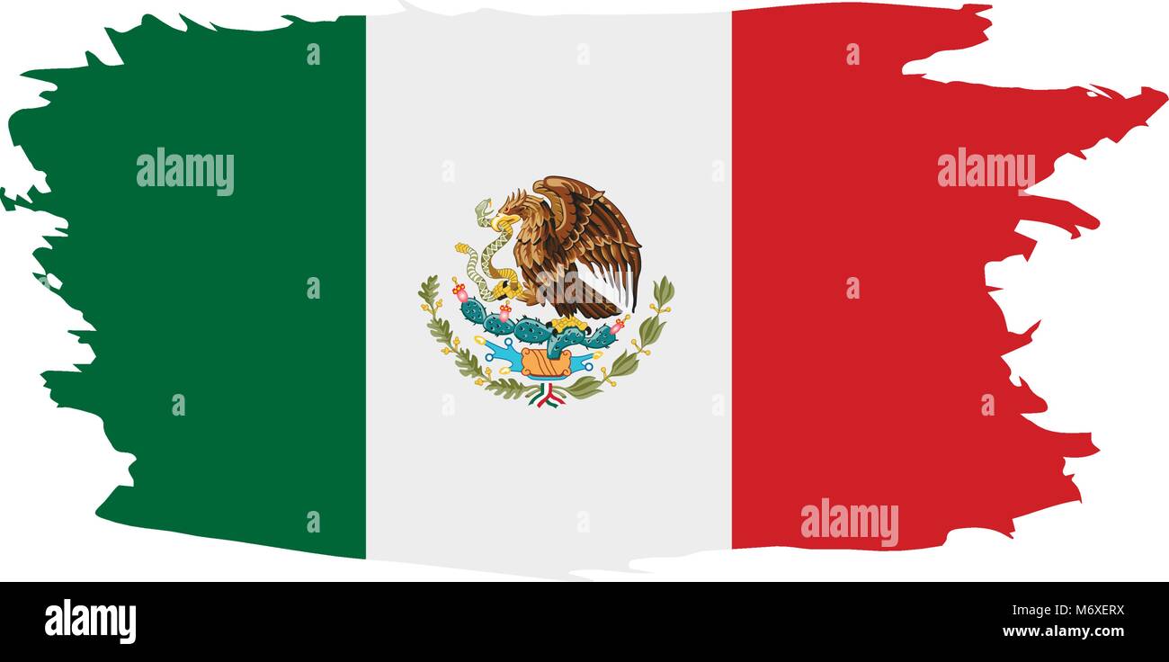 Mexican flag, vector illustration Stock Vector Image & Art - Alamy