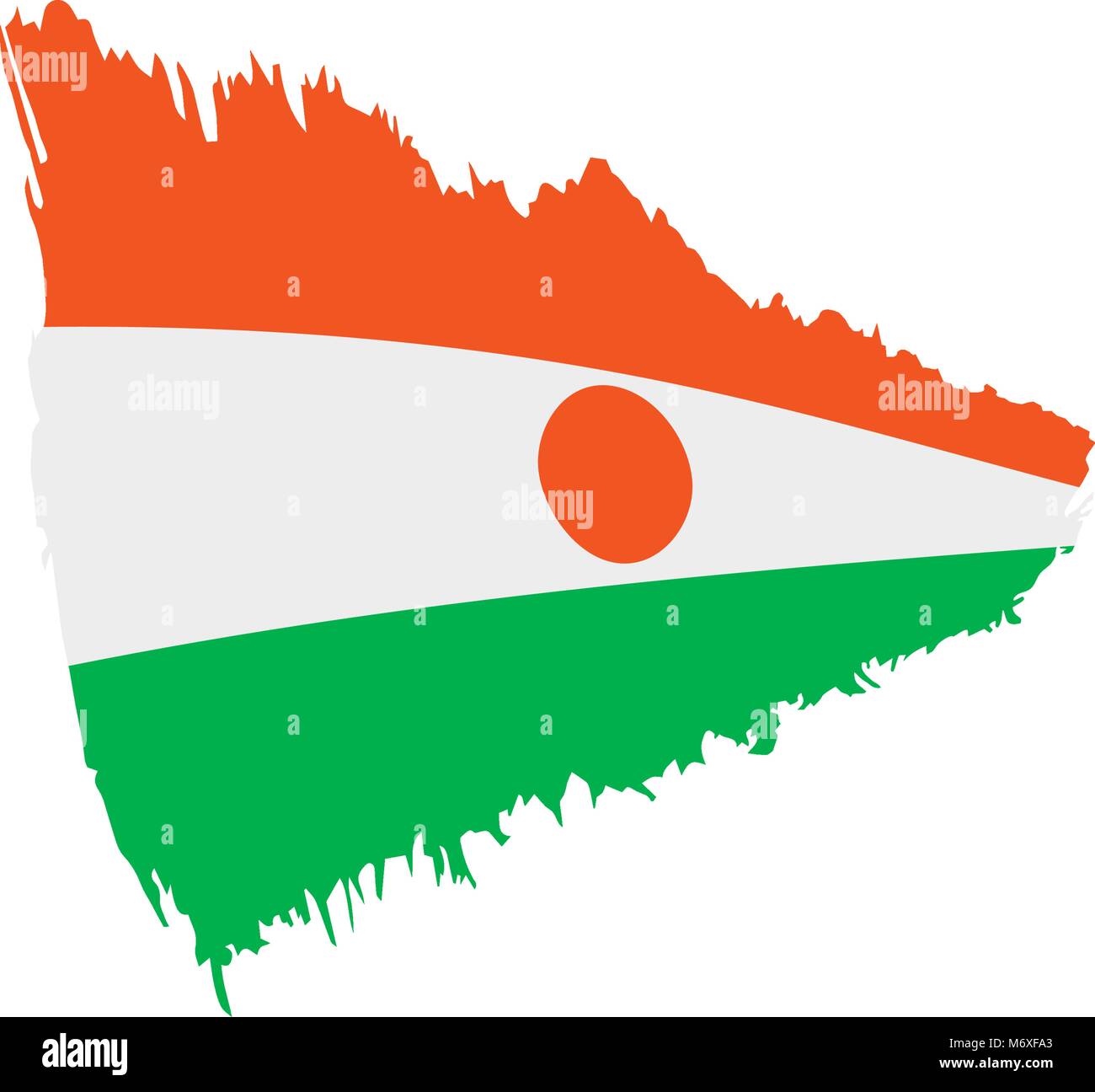 Niger flag, vector illustration Stock Vector Image & Art - Alamy
