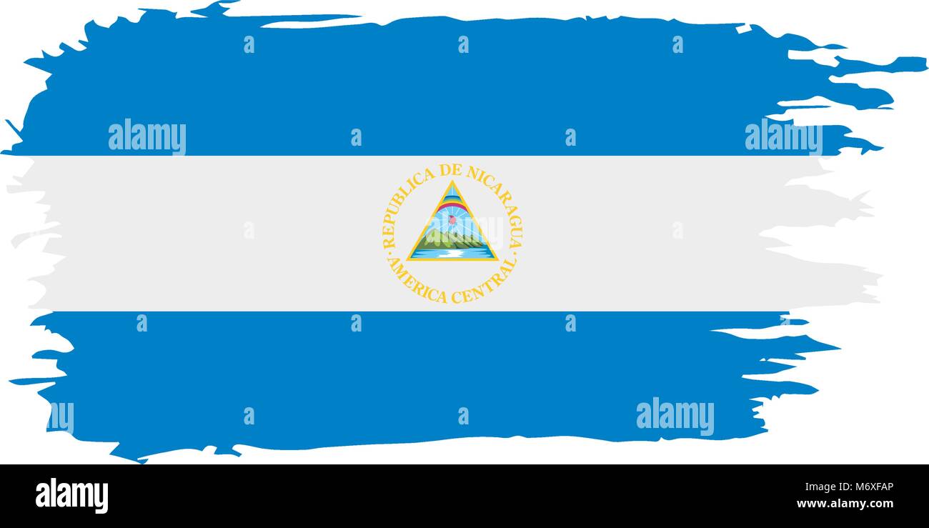 Nicaragua flag, vector illustration Stock Vector Image & Art - Alamy