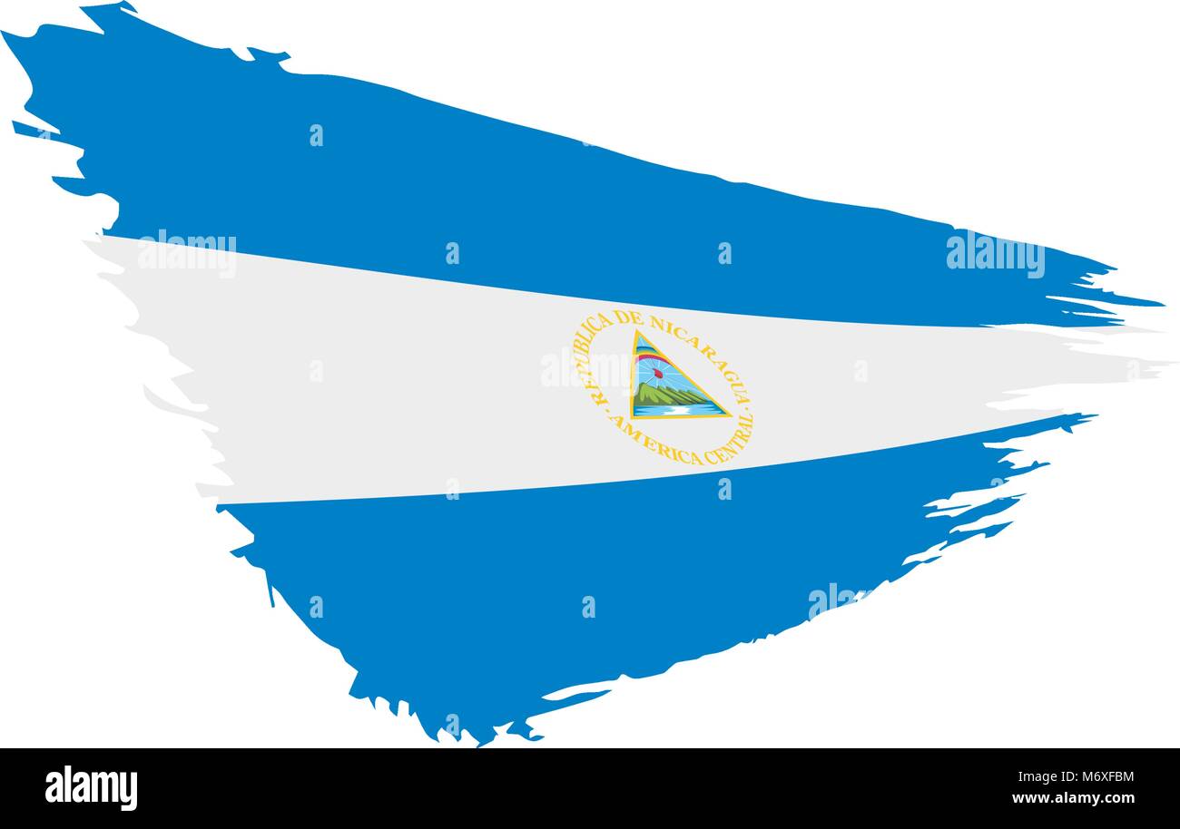 Nicaragua flag, vector illustration Stock Vector Image & Art - Alamy