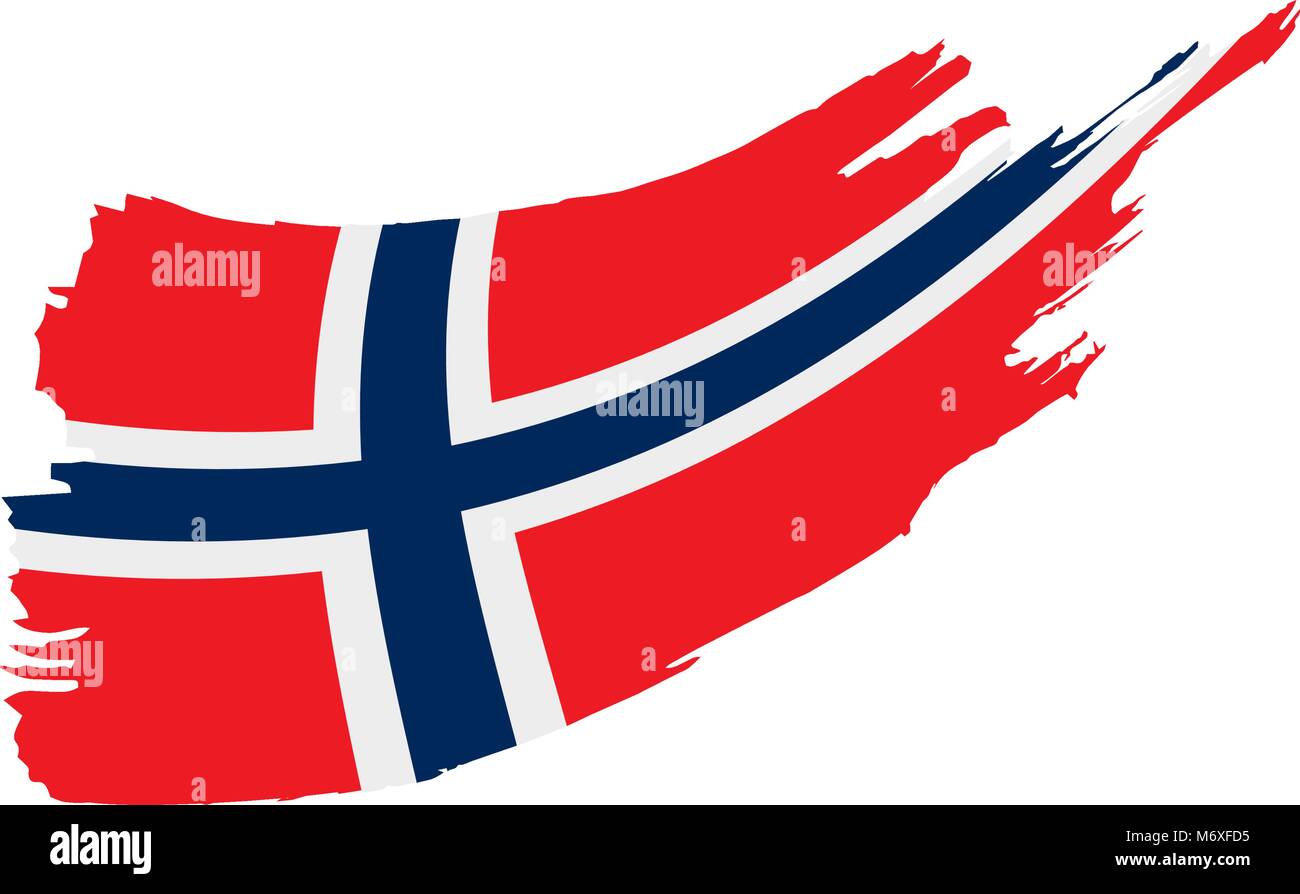 Norway flag Stock Vector Images - Alamy