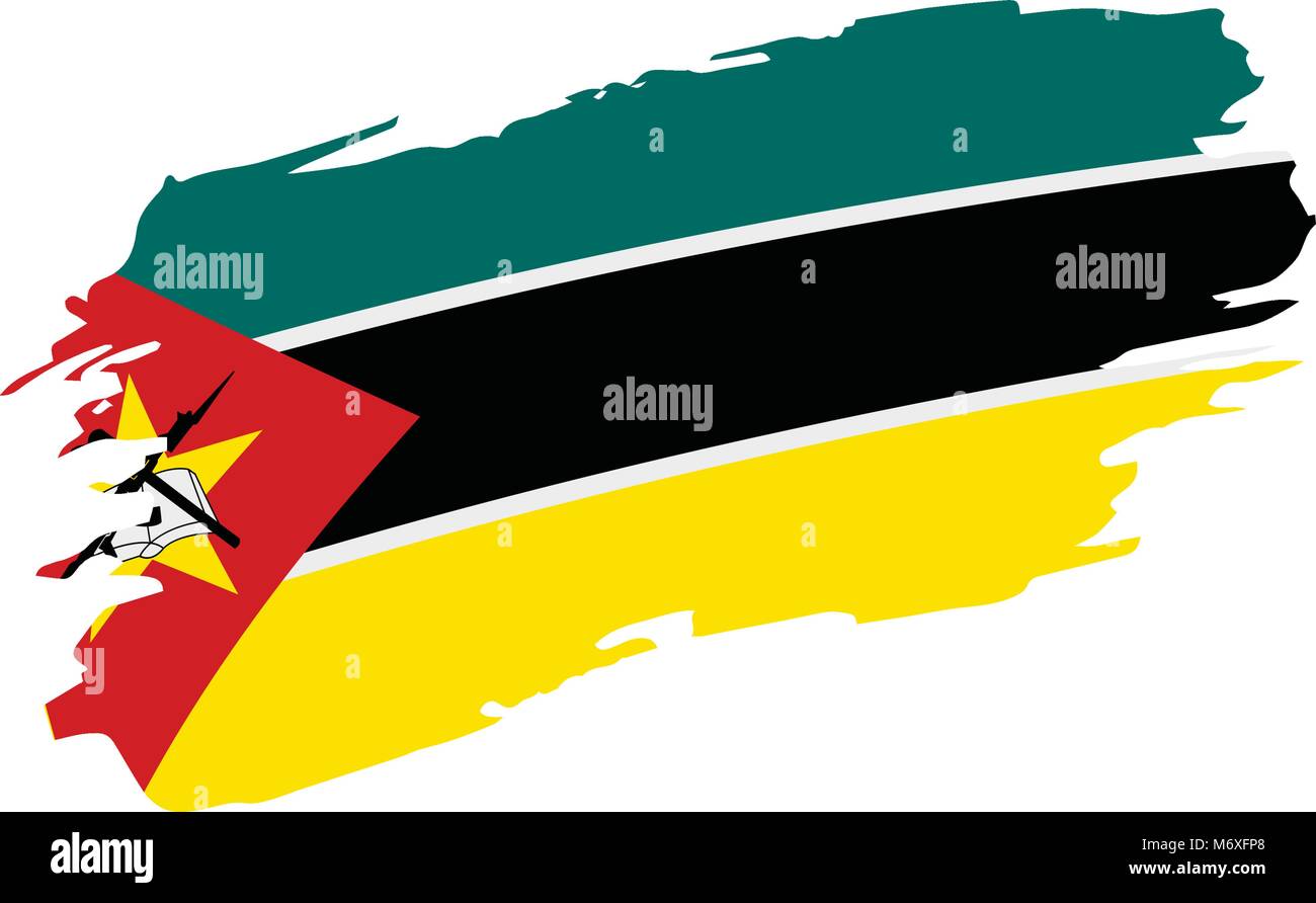 Mozambique flag, vector illustration Stock Vector Image & Art - Alamy