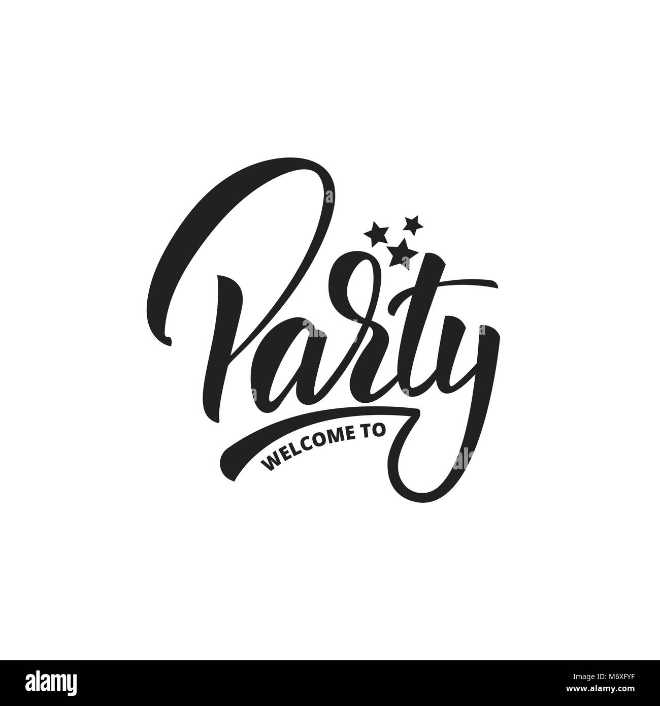 Golden party badge Black and White Stock Photos & Images - Alamy