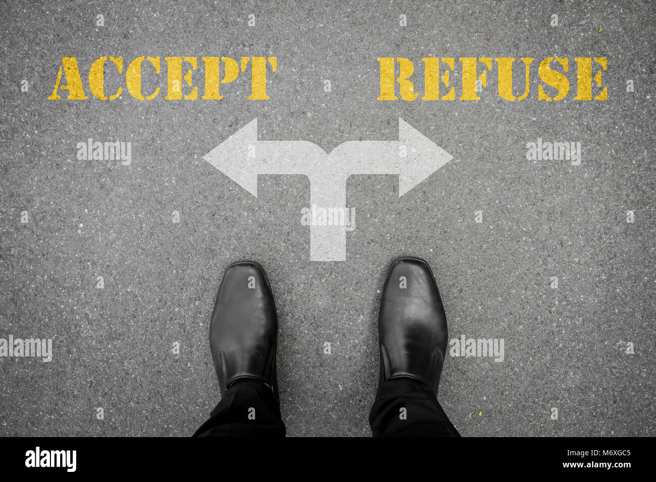 Accept failure hi-res stock photography and images - Alamy