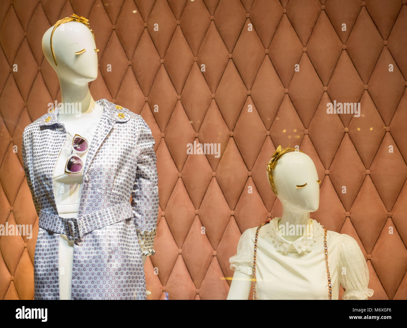 Fashion plastic model displayed female wear Stock Photo - Alamy