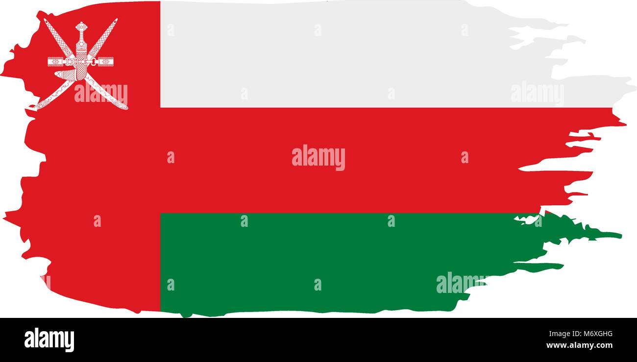 Oman flag, vector illustration Stock Vector Image & Art - Alamy