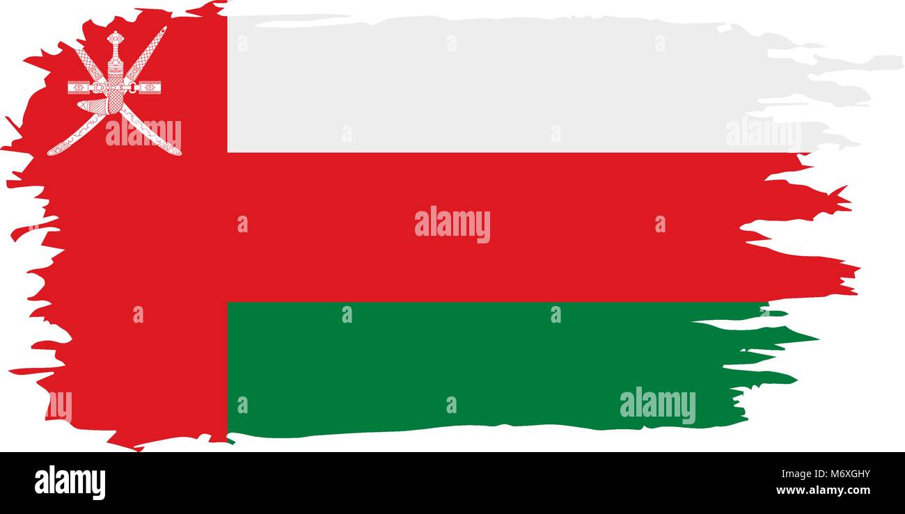 Oman flag, vector illustration Stock Vector Image & Art - Alamy