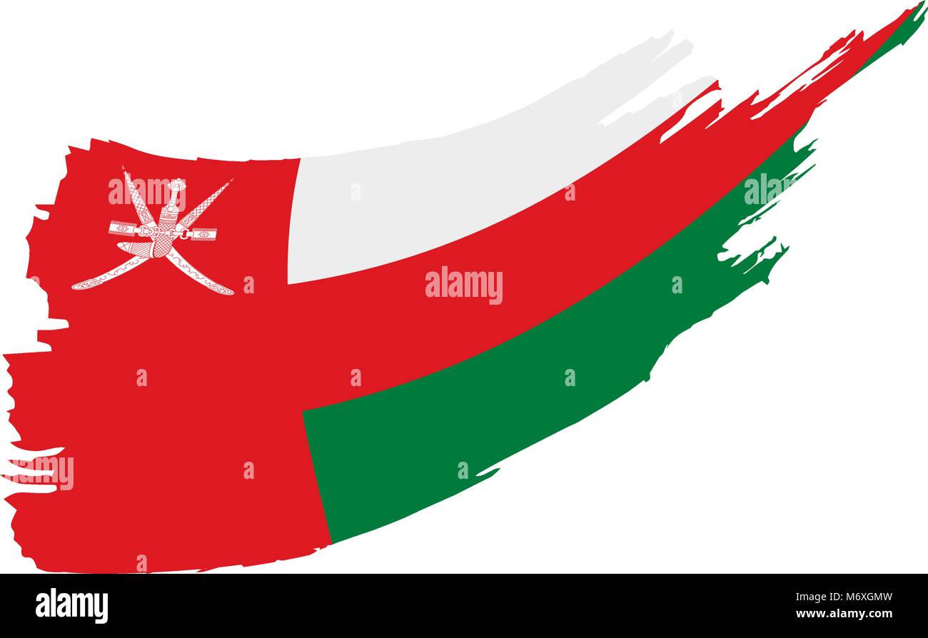 Oman flag, vector illustration Stock Vector Image & Art - Alamy
