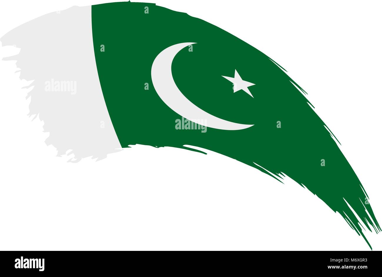 Drawing Flag Pakistan High Resolution Stock Photography and Images - Alamy
