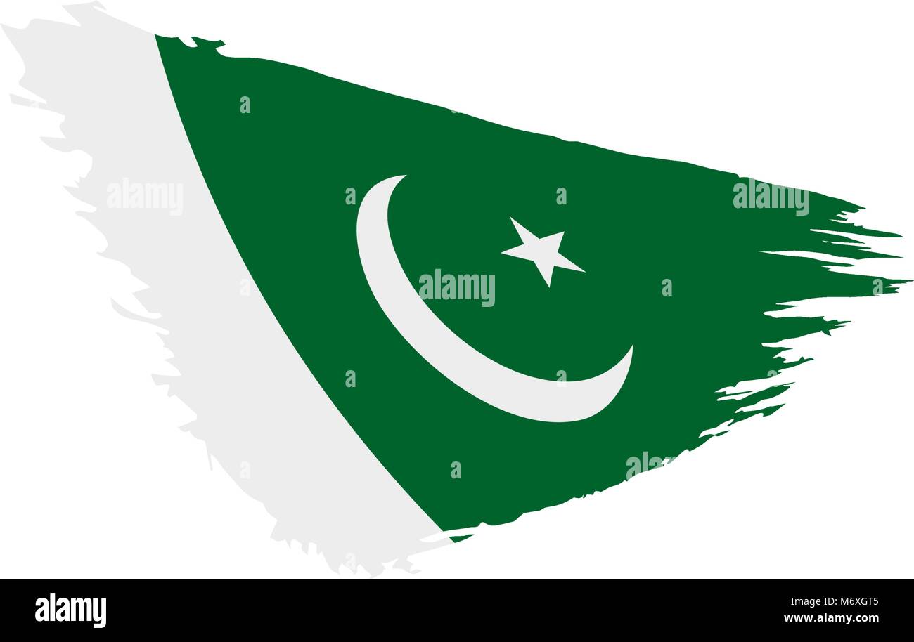 Pakistan flag, vector illustration Stock Vector Image & Art - Alamy