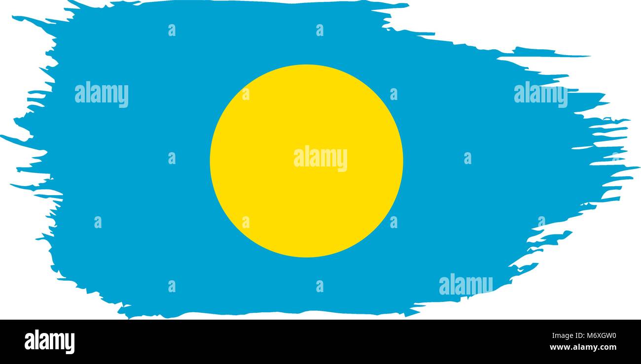 Palau flag, vector illustration Stock Vector Image & Art - Alamy