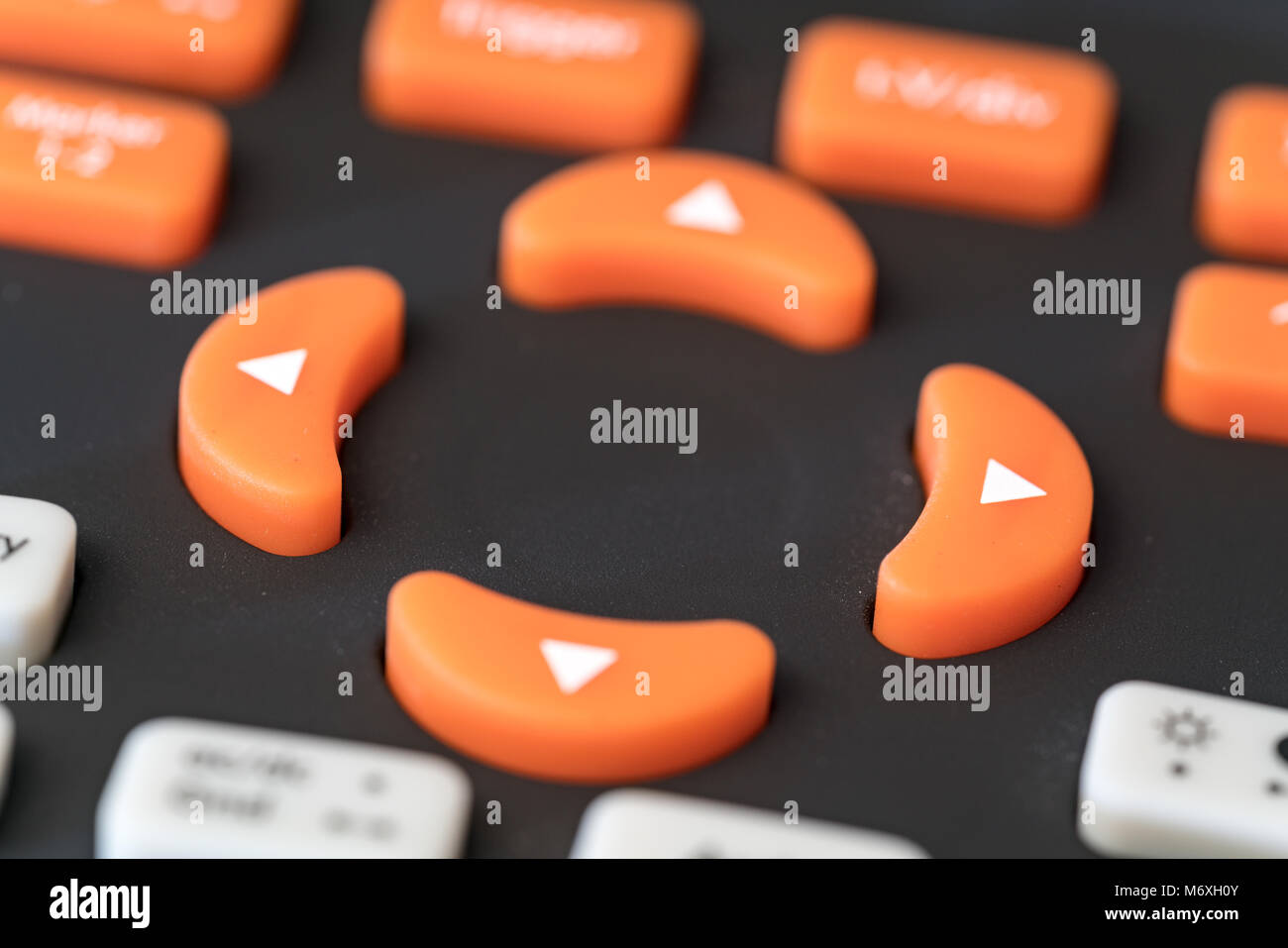 buttons on modern medical device Stock Photo - Alamy