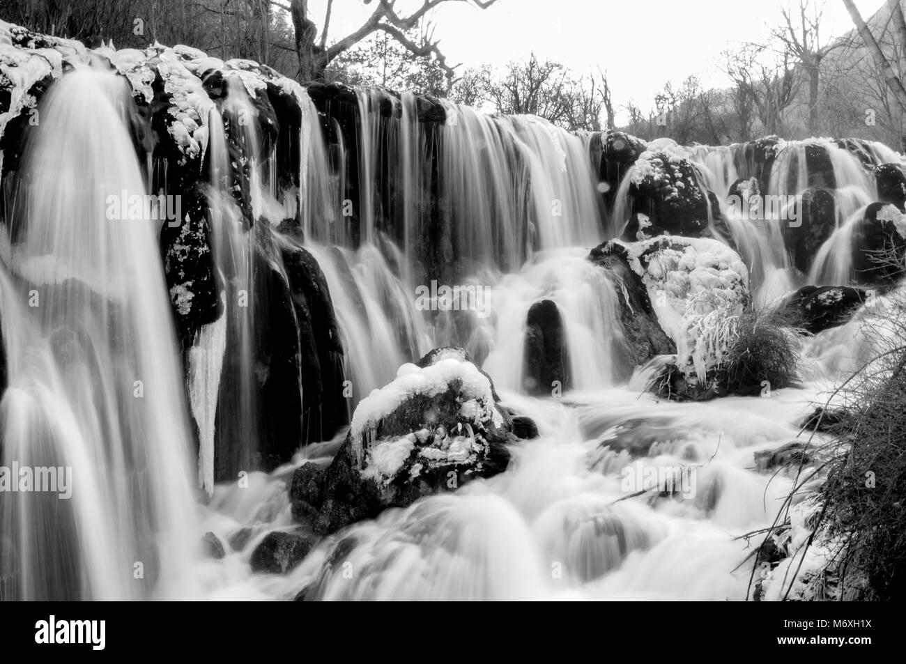 Turquoise spring Black and White Stock Photos & Images - Alamy