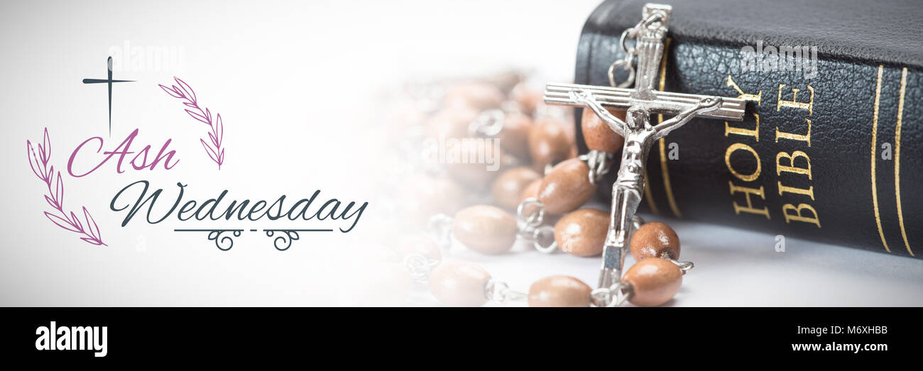 Composite image of easter message Stock Photo - Alamy