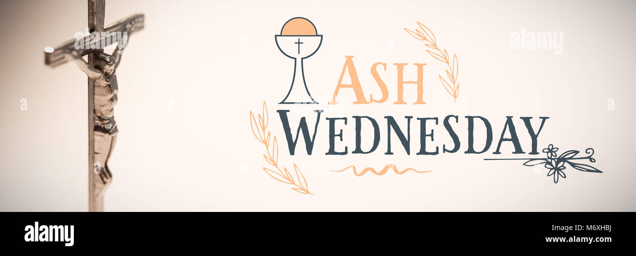 Composite image of easter message Stock Photo - Alamy