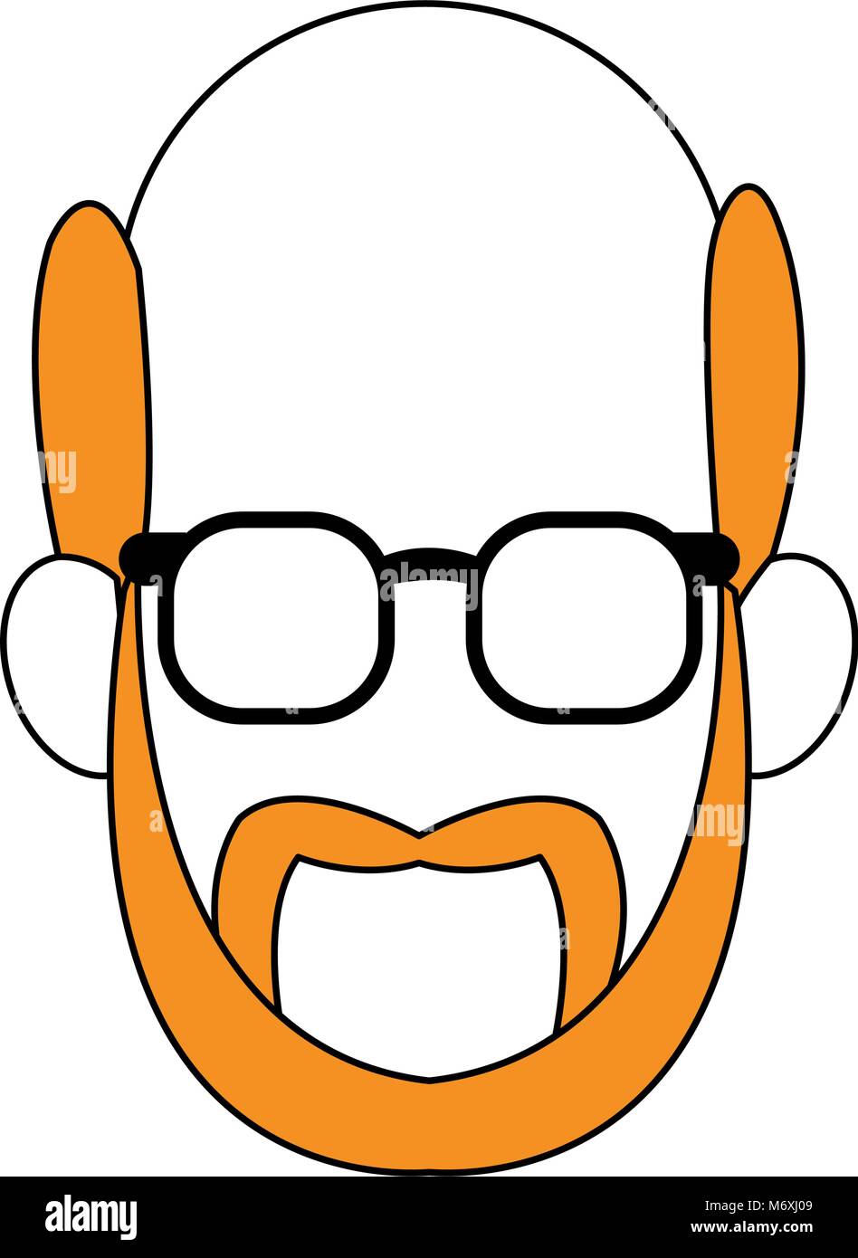 Old man smiling cartoon Stock Vector Image & Art - Alamy