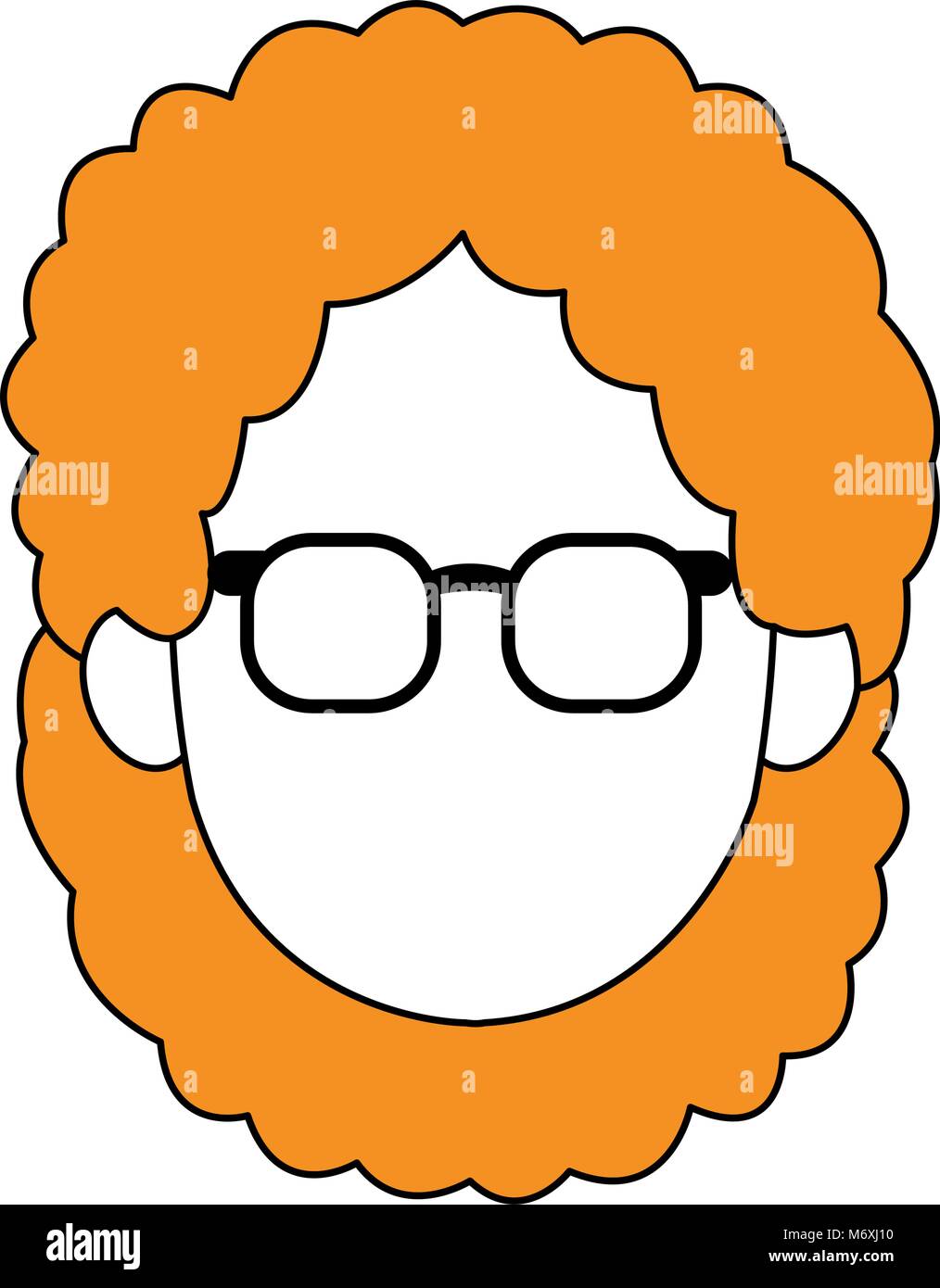 Old woman smiling cartoon Stock Vector Image & Art - Alamy