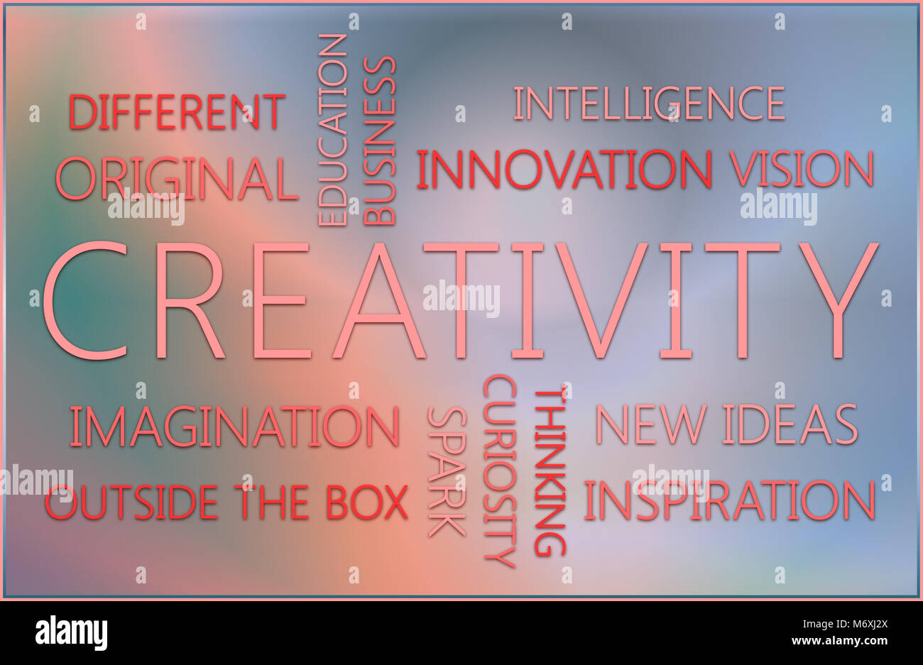 Creativity word hi-res stock photography and images - Alamy