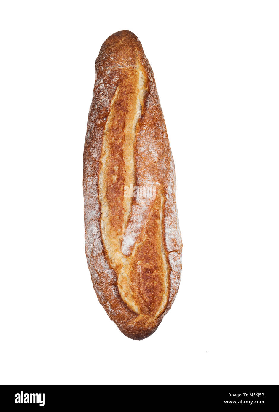 Toasted bread on white background Stock Photo - Alamy