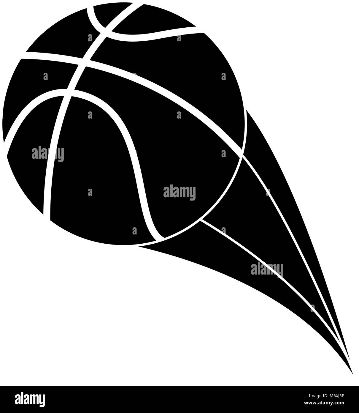 Basketball ball isolated Stock Vector Image & Art - Alamy