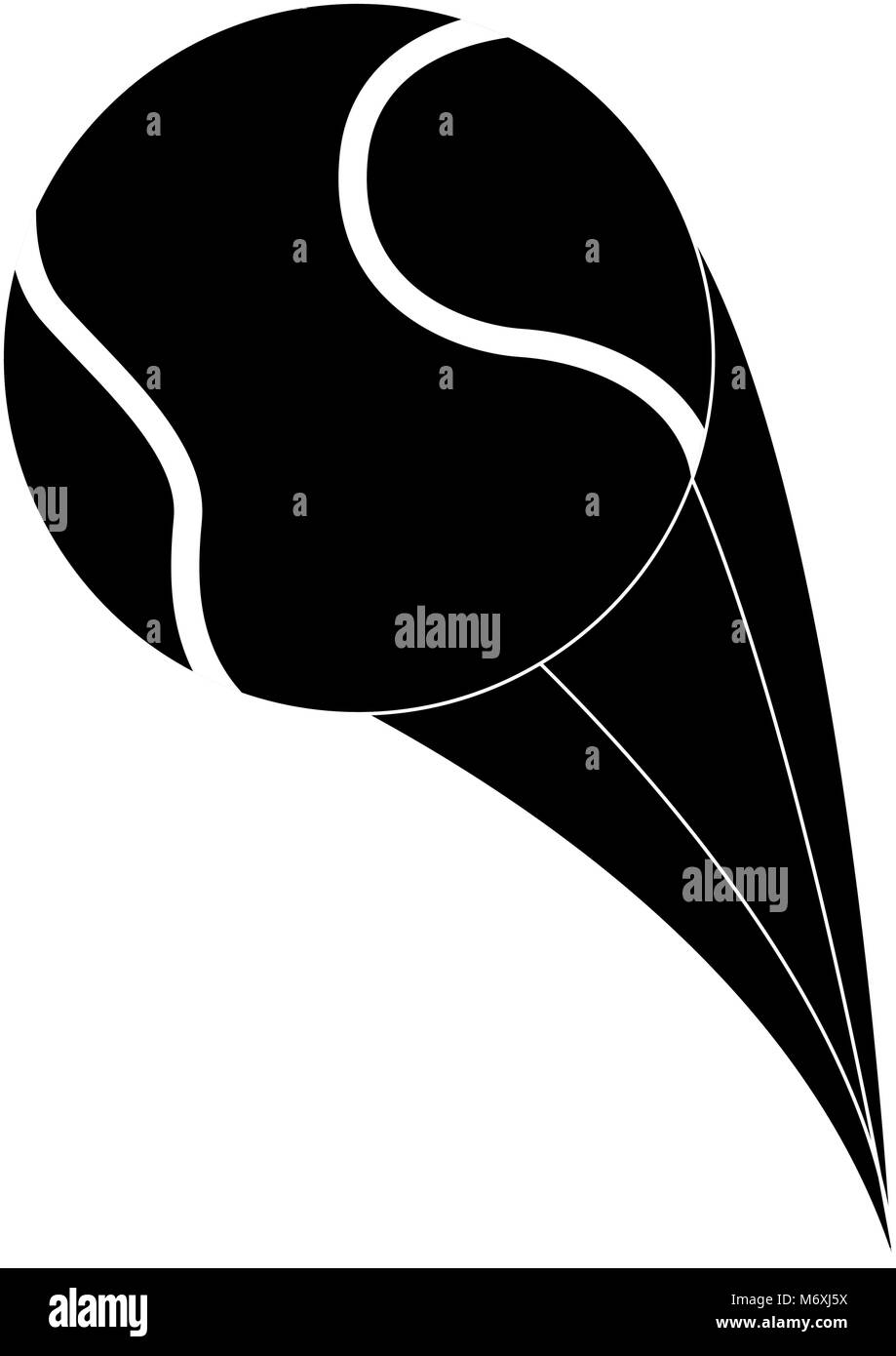 Tennis ball isolated Stock Vector Image & Art - Alamy