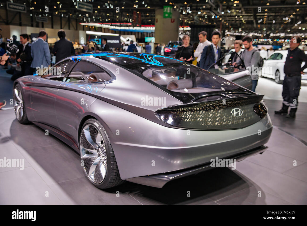 Hyundai Auto Vision Concept Stock Photo - Alamy