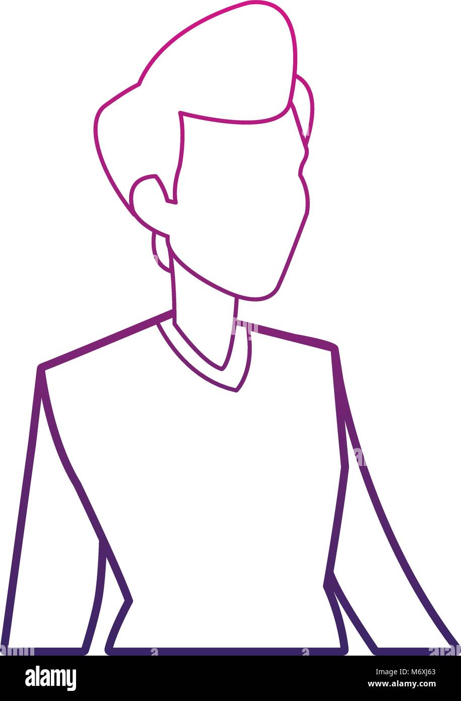 retro man vintage clothes cartoon Stock Vector Image & Art - Alamy