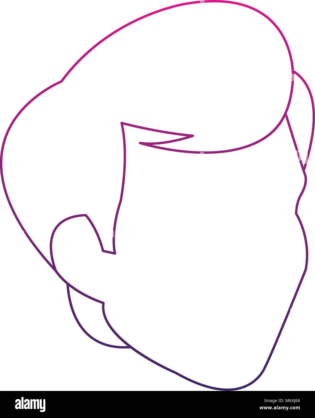 Young man faceless cartoon Stock Vector Image & Art - Alamy