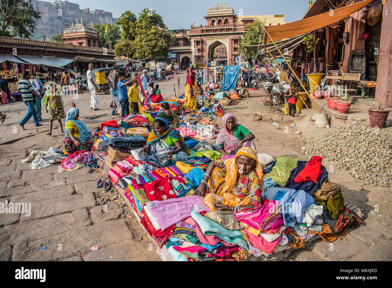 INDIA RAJASTHAN Jodhpur Sardar Bazaar Stock Photo - Alamy
