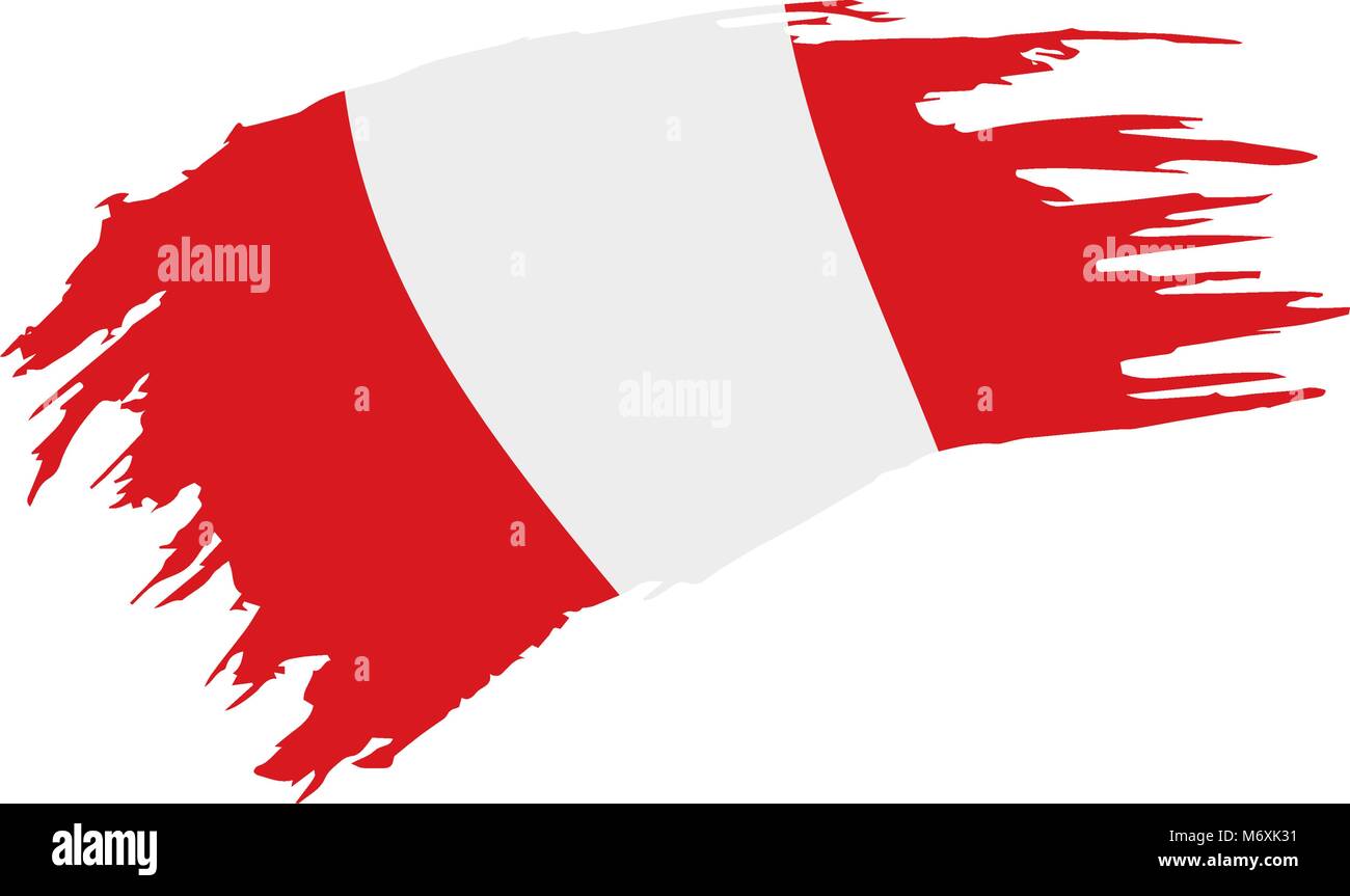 Peru flag, vector illustration Stock Vector Image & Art - Alamy