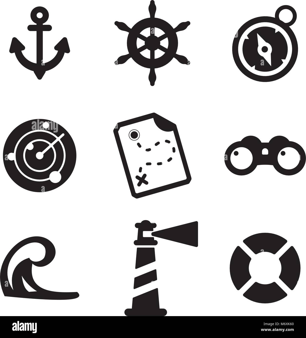 Anchor sea lifestyle nautical Stock Vector Images - Alamy