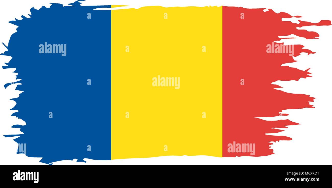 Romania flag, vector illustration Stock Vector Image & Art - Alamy