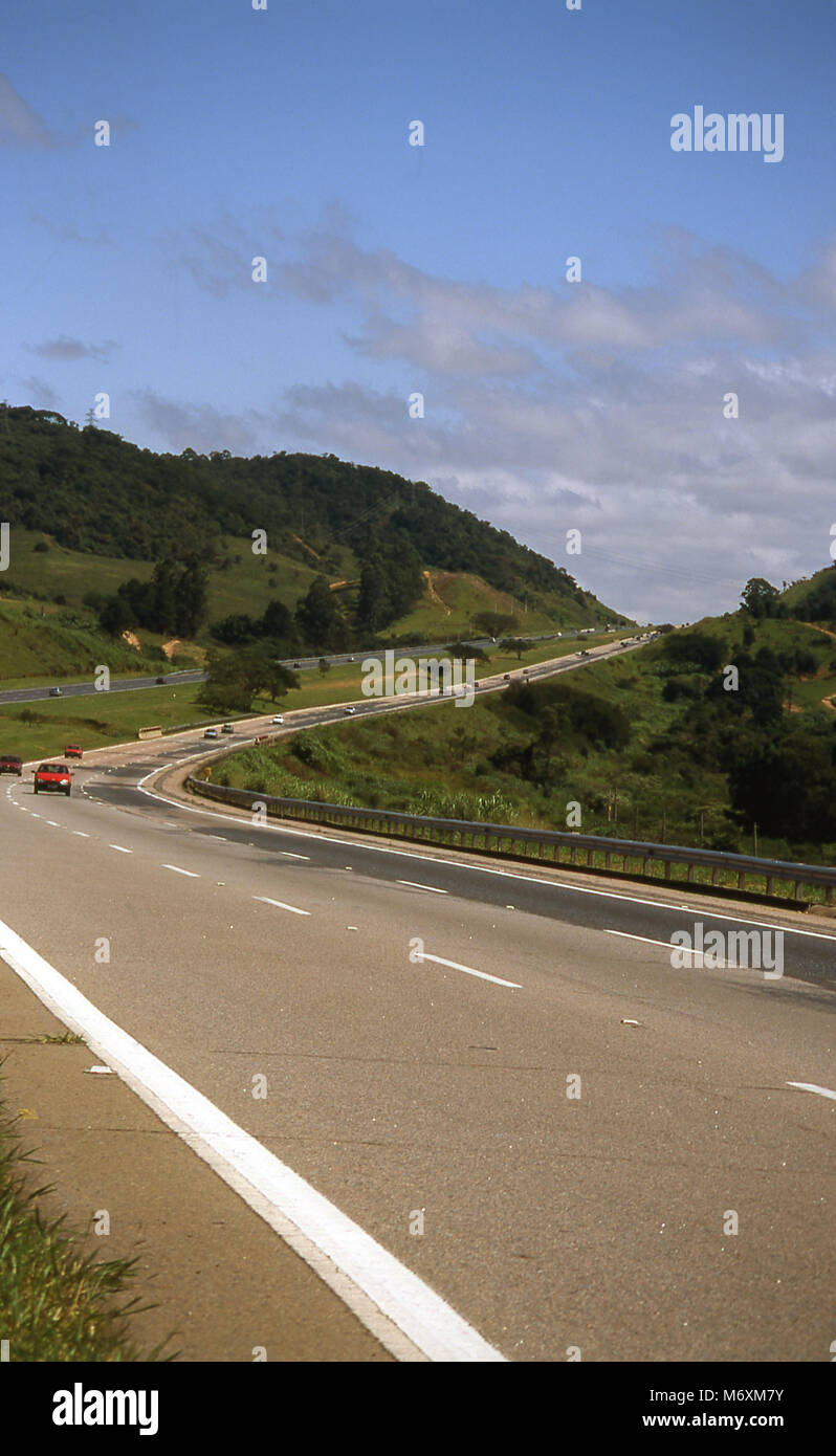 Highway, Santa Isabel, Sao Paulo, Brazil Stock Photo - Alamy