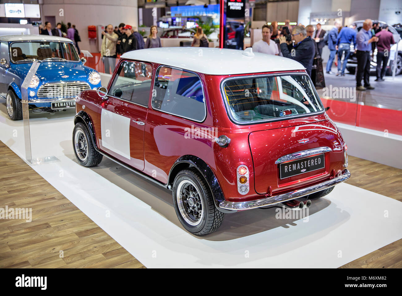 Mini Remastered by David Brown Automotive Stock Photo - Alamy