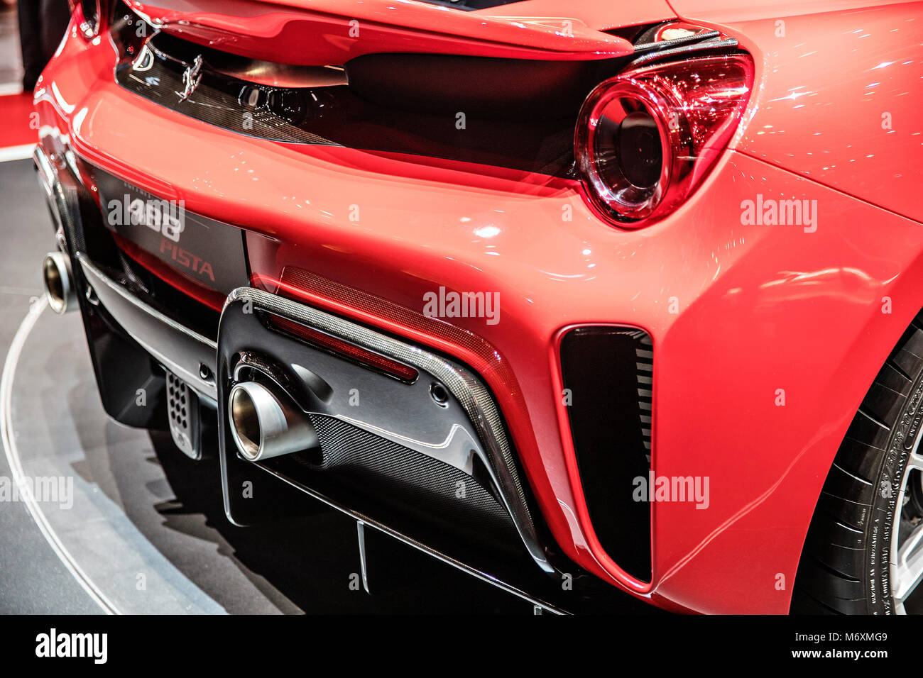 Ferrari 488 Pista, car Stock Photo - Alamy