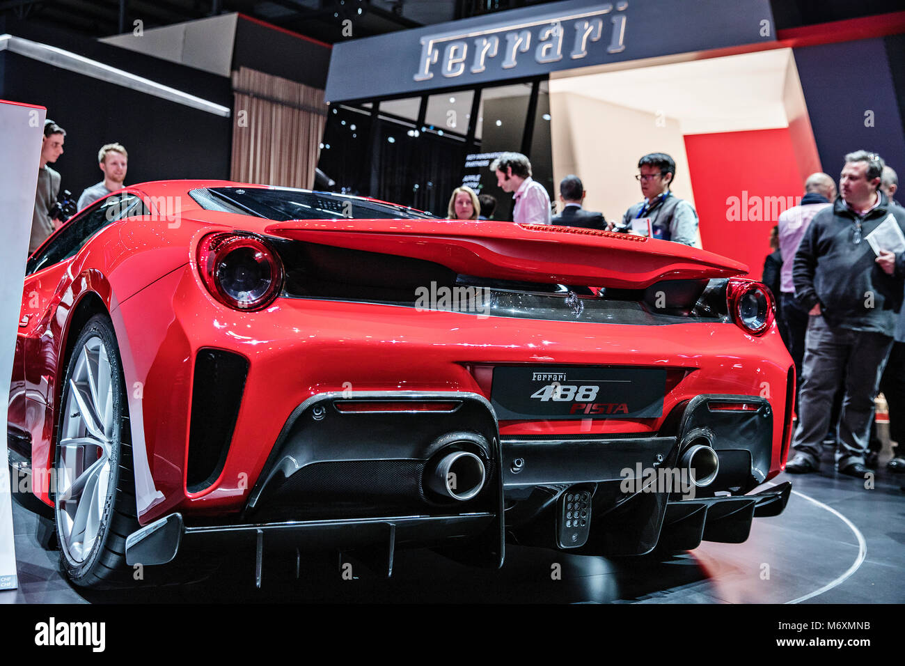 Ferrari 488 Pista, car Stock Photo - Alamy